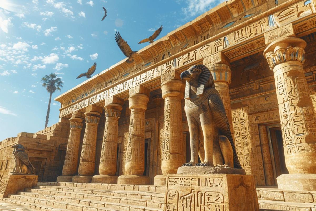 Le temple d'Edfou : découvrez le sanctuaire d'Horus, joyau ...